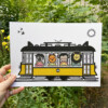 Tram Poster - Swan Market | Conceptstore voor Creatieve Kado's
