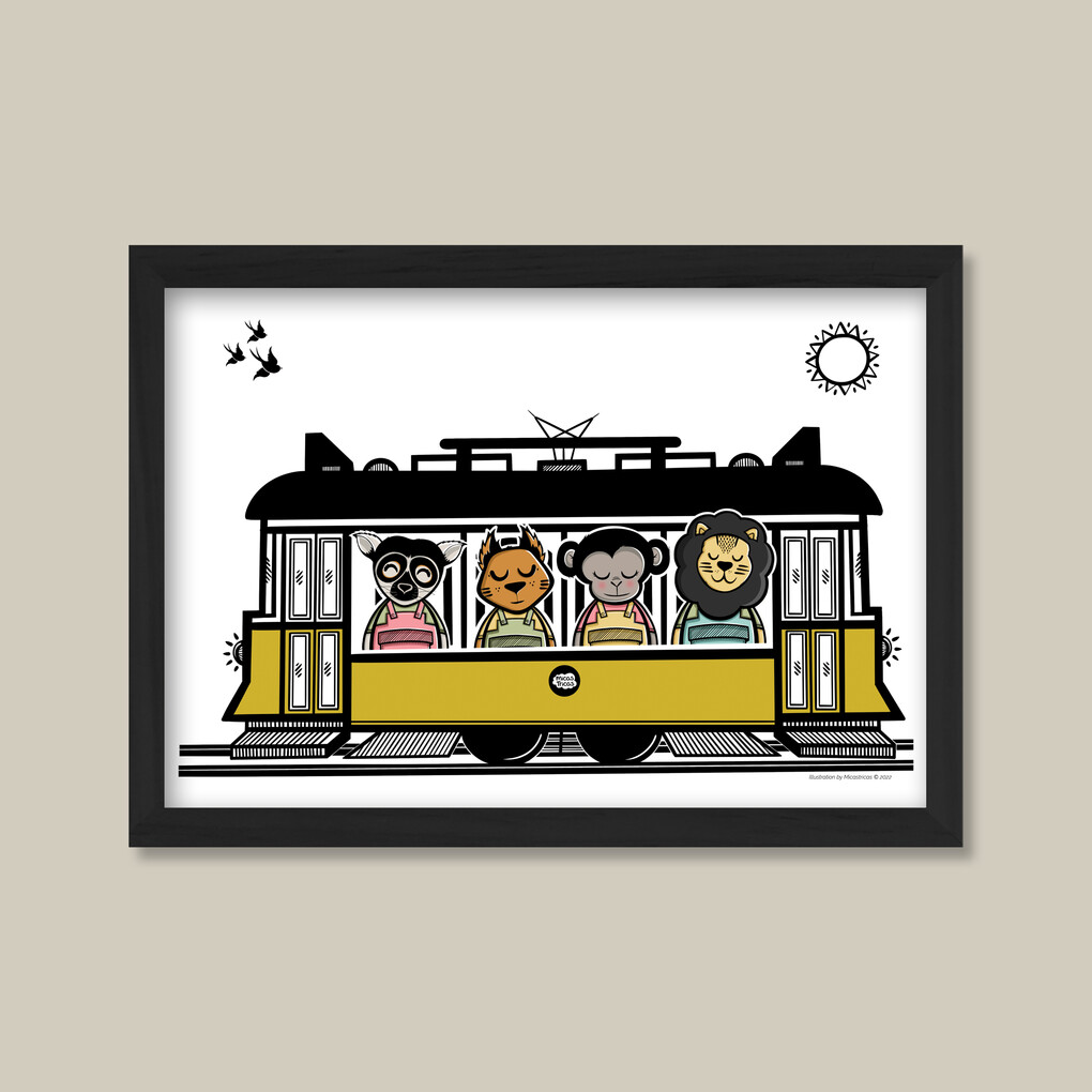 Tram Poster - Swan Market