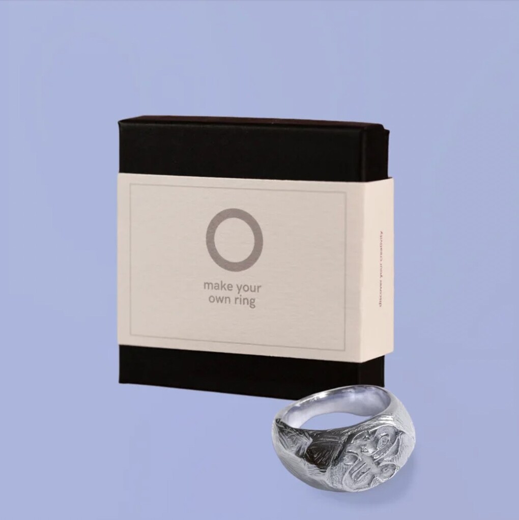 Make your own ring - diy sieraden kit zilver - Swan Market ...