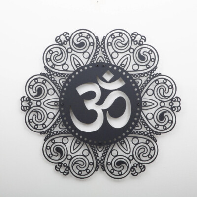 Om Symbool Wanddecoratie - Swan Market