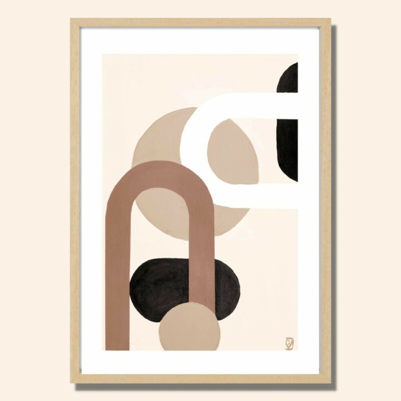 Art poster arches, minimalistische print - Swan Market | Conceptstore ...