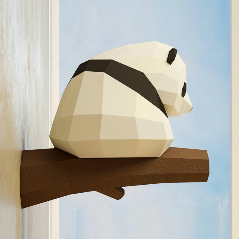 DIY pakket Panda – compleet knutselpakket met snijmat, liniaal ...